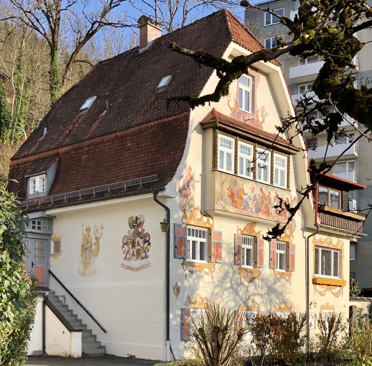 Mittenwalder Straße – Lüftlmalerei