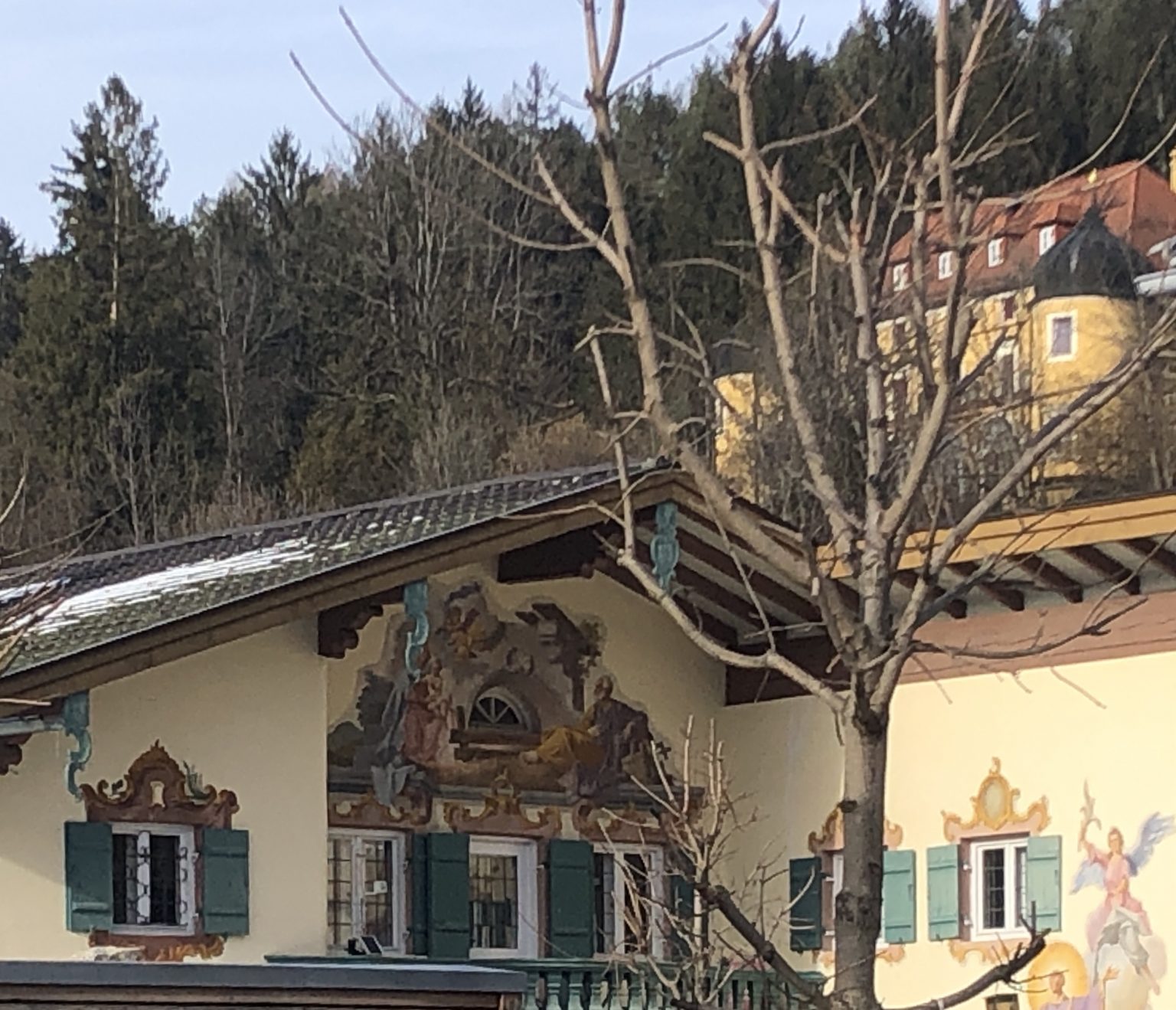Mittenwalder Straße – Lüftlmalerei
